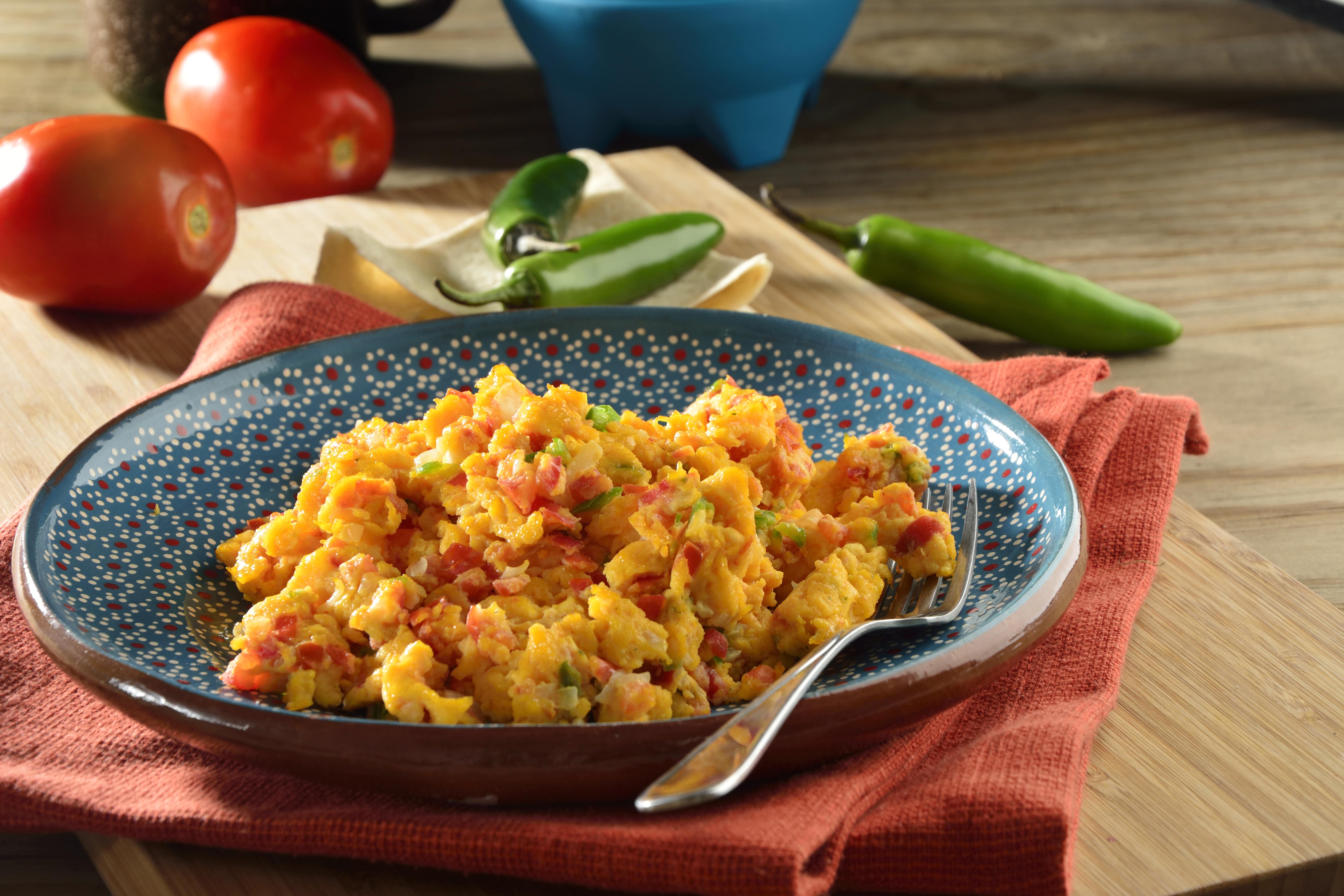 Huevos A La Mexicana Fáciles