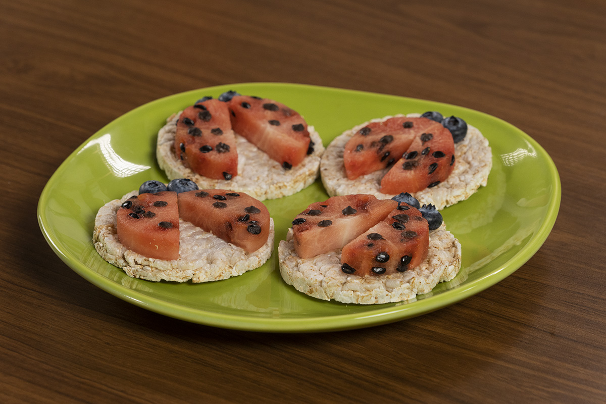 Galletas de arroz de animalitos